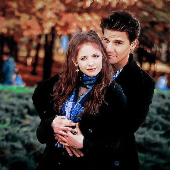 David Boreanaz And Sarah Michelle Gellar