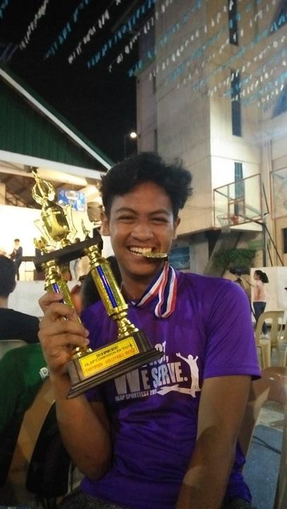Ace Roxas on Twitter: "Thank you papa G!💙🙏 (M.V.P. AWARD) 😘 #CHAMPION2019 #OLAPSPORTSFEST2019 # ...
