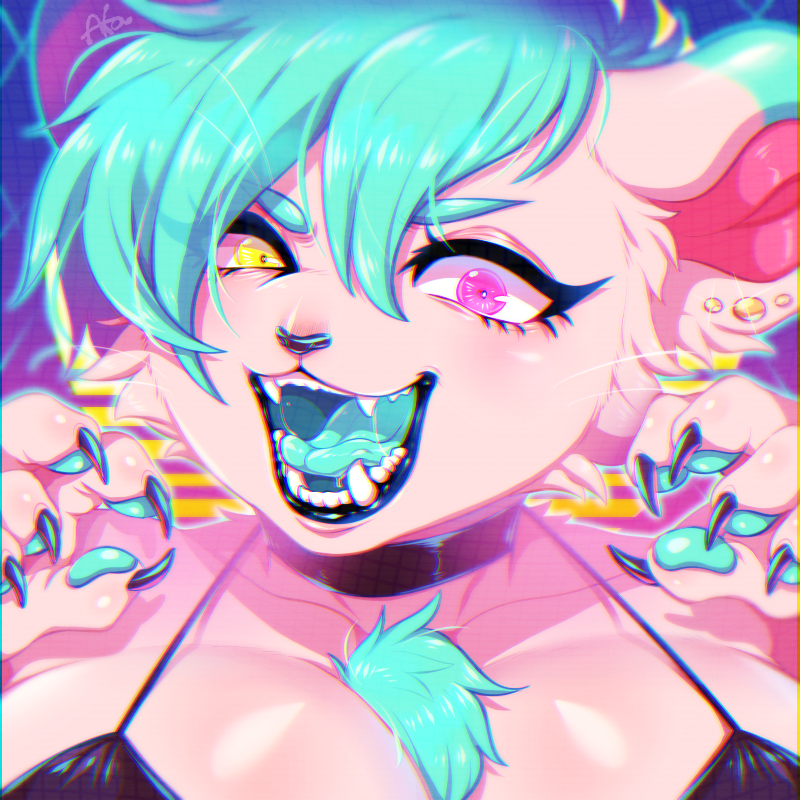 Icon commission for @moonmoon1541 😚 ️ MissAka 紅 @missaka_