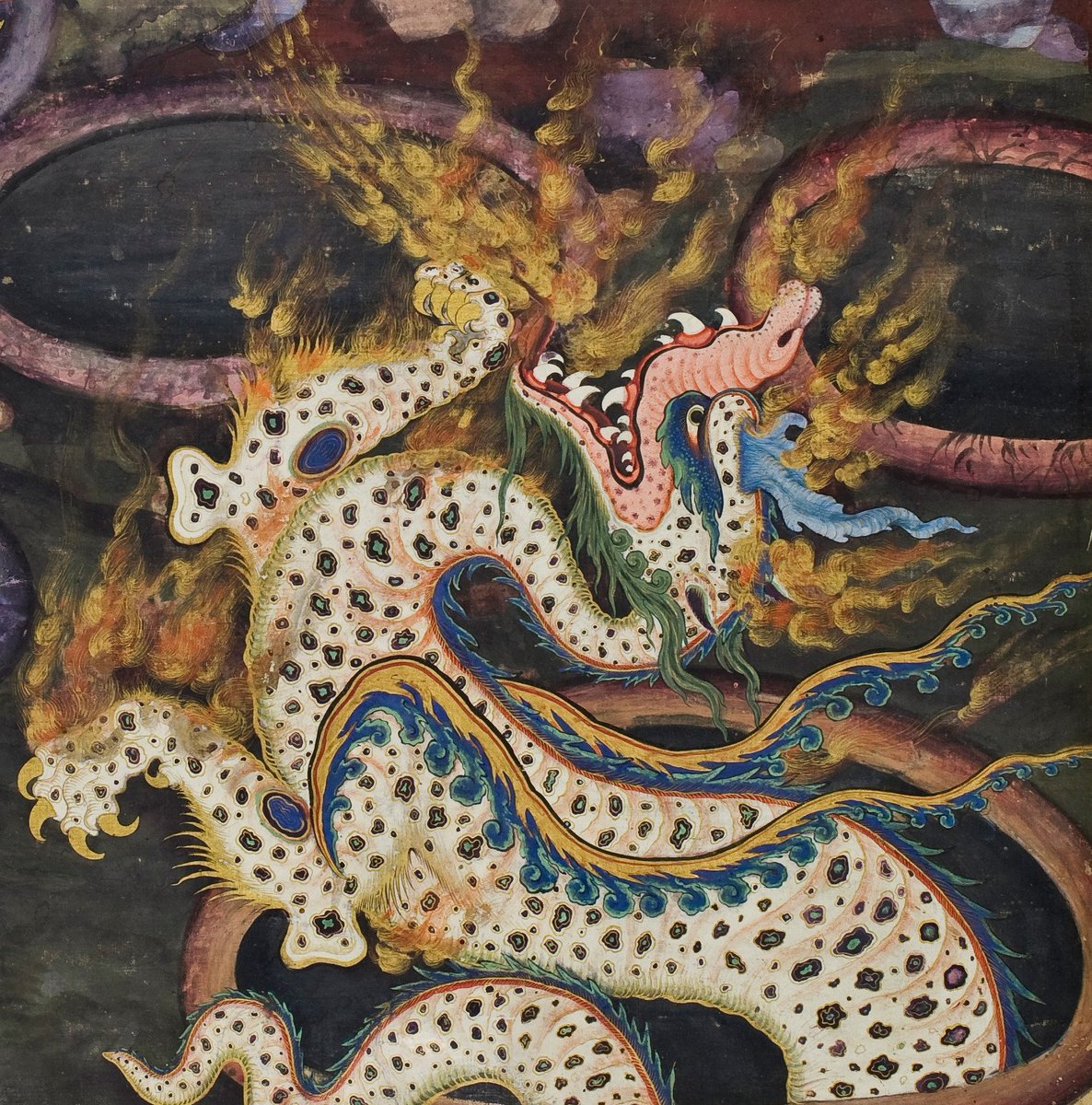 Thread by @Mar_Musa: "Probably the best Islamicate dragon of which I ...