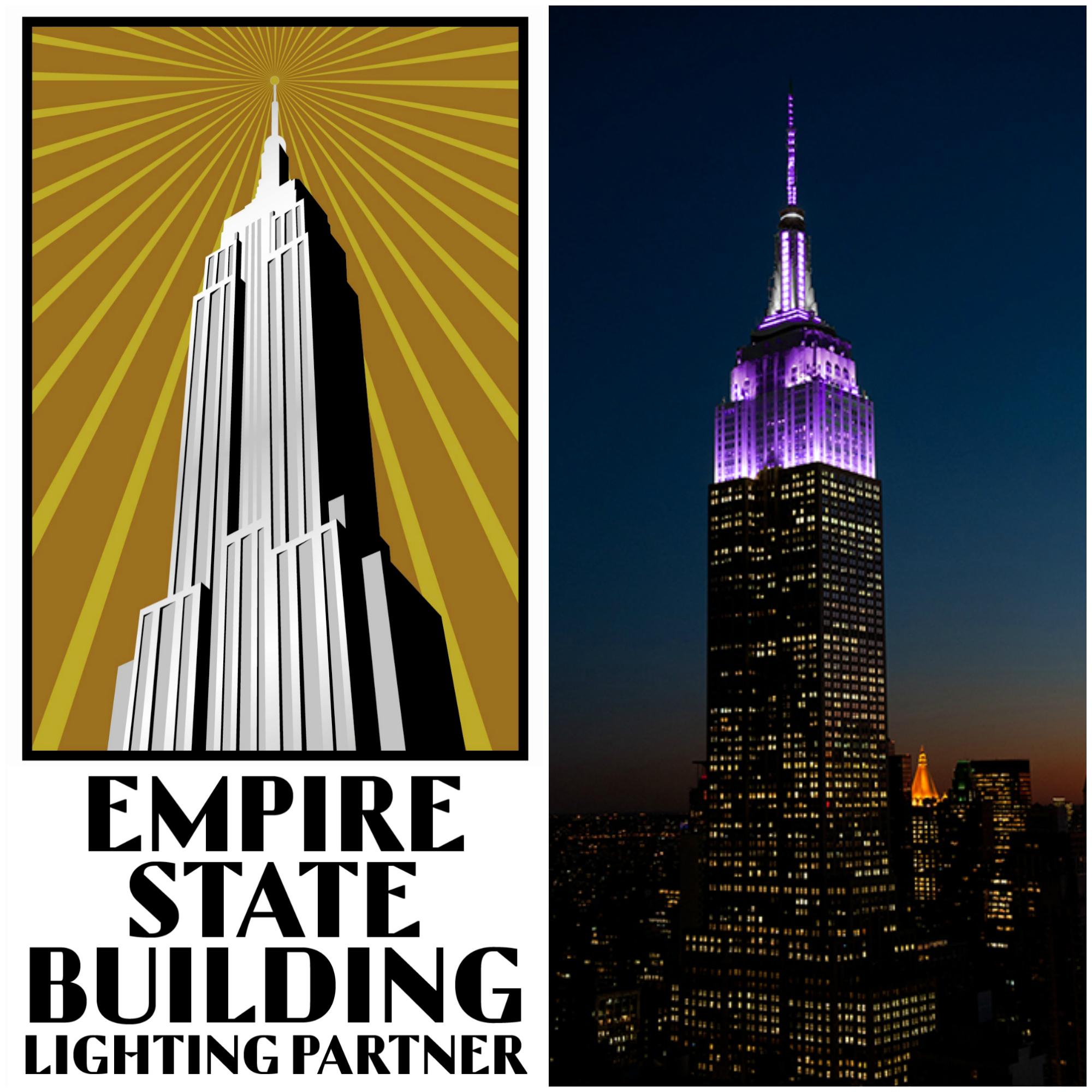 Empire State Building Art Deco Poster