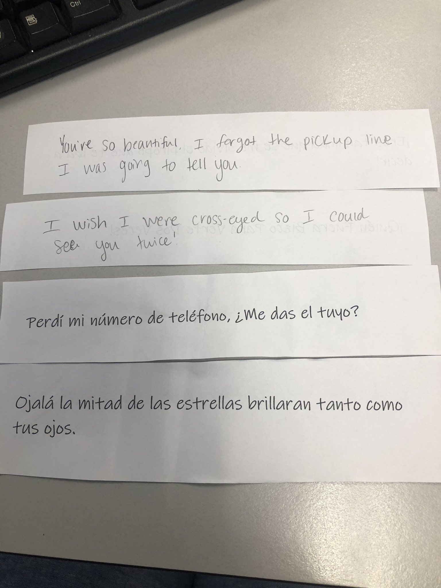 Funny Spanish Pick Up Lines