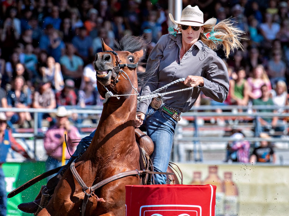 During Cloverdale Invitational Rodeo in Surrey, Canada, 96 of world's ...