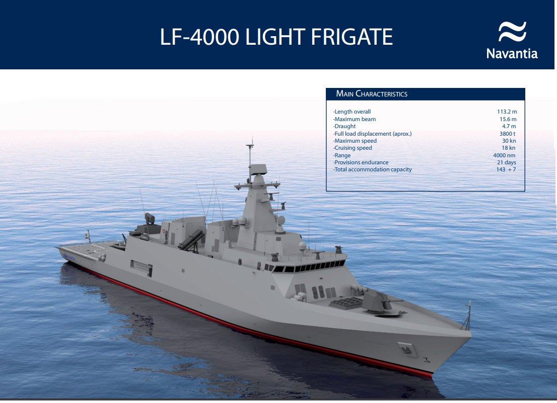 A thread written by @FauteuilColbert: "Frégate #ALFA / #Navantia : ️ ...
