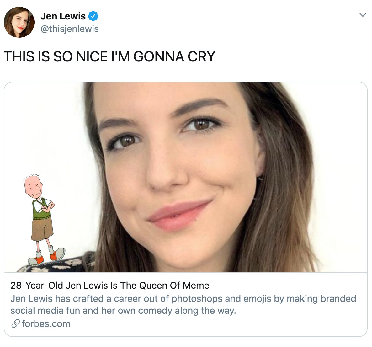 Jen Lewis's Instagram, Twitter & Facebook on IDCrawl