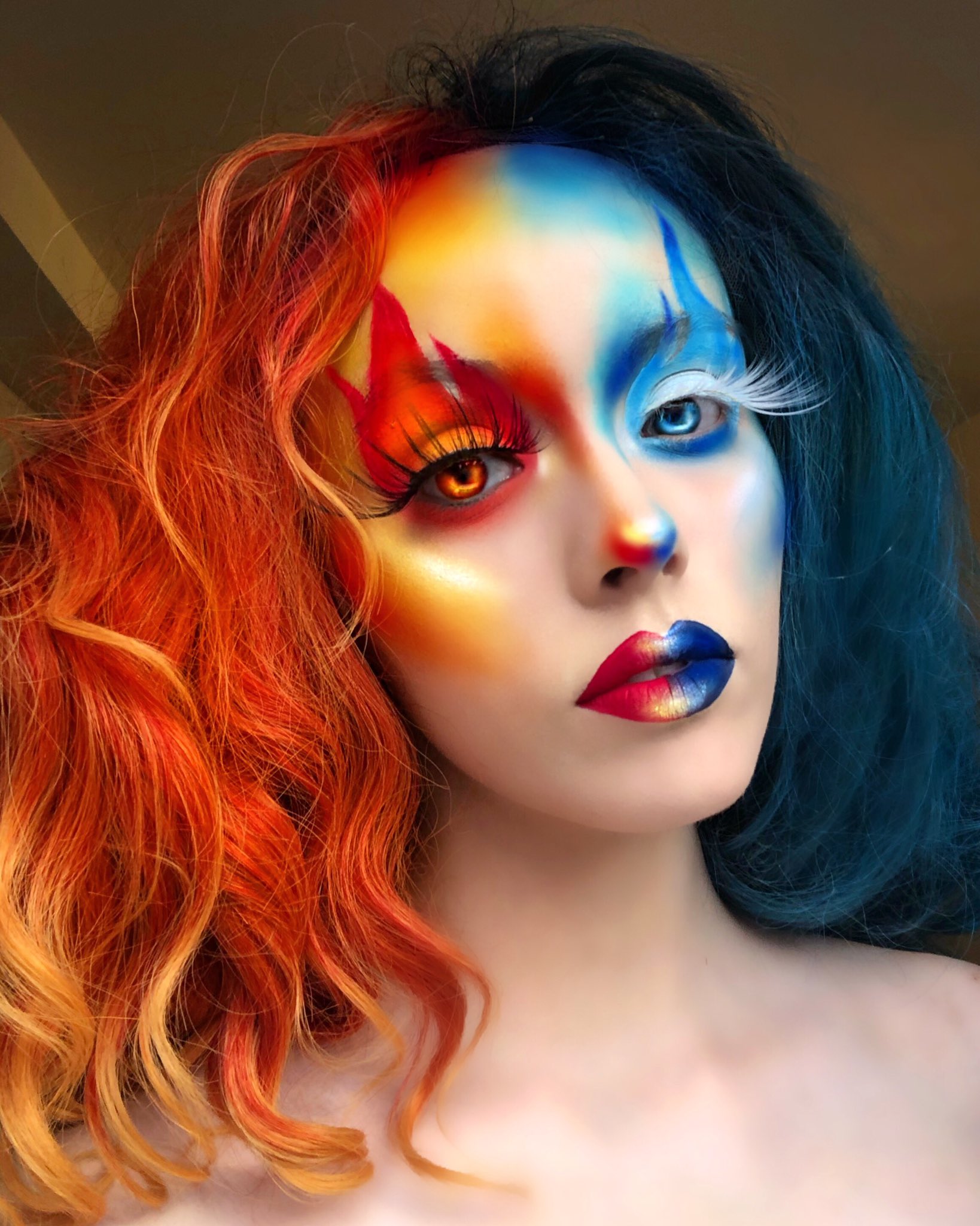 Fire Inspired Makeup