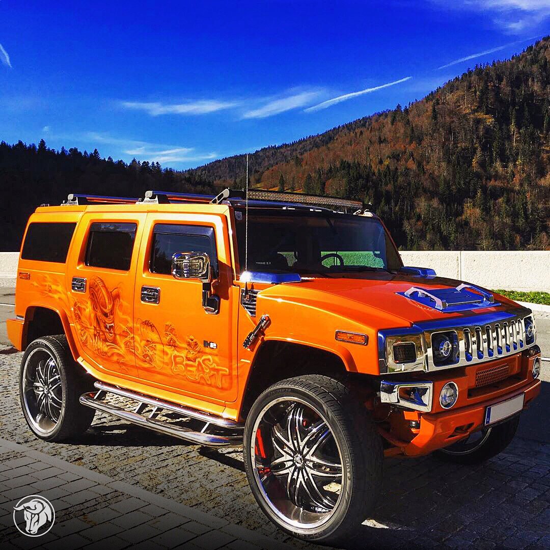 Black Hummer H2 Rims