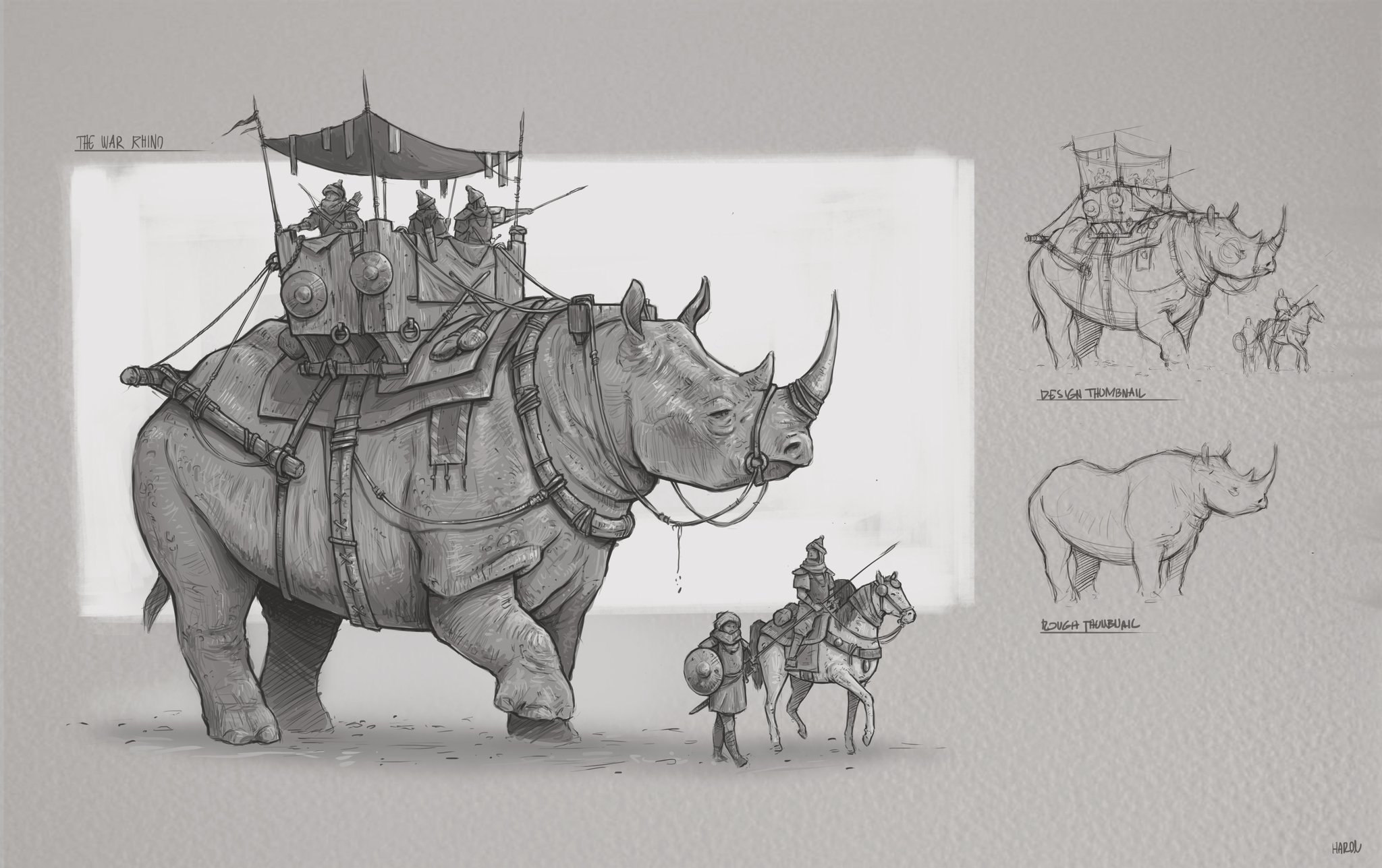 Rhino Concept Art