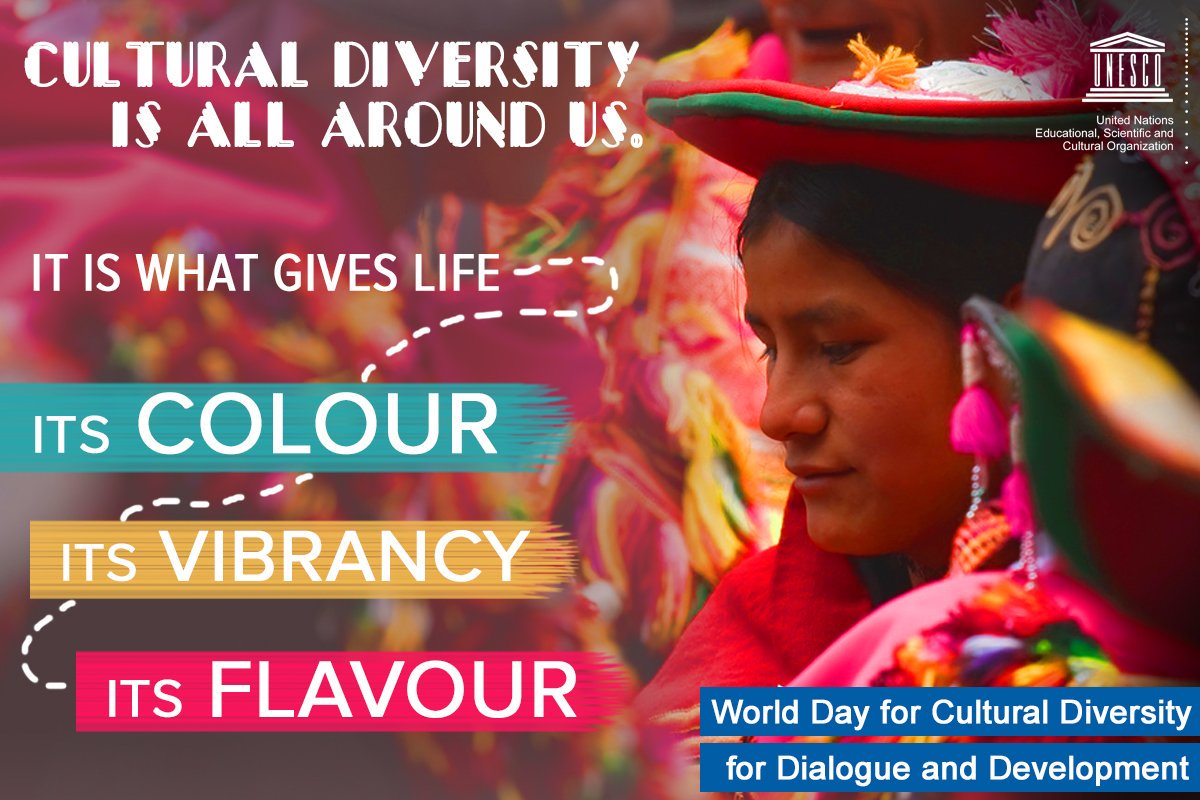 UNESCO on Twitter: "Cultural diversity is all around us. It is what ...