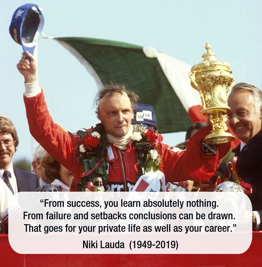 Niki Lauda Quotes Niki Lauda Passes At Age 70 Social Tributes Rich