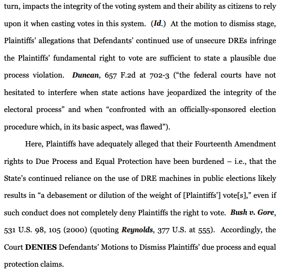 due process and equal protection