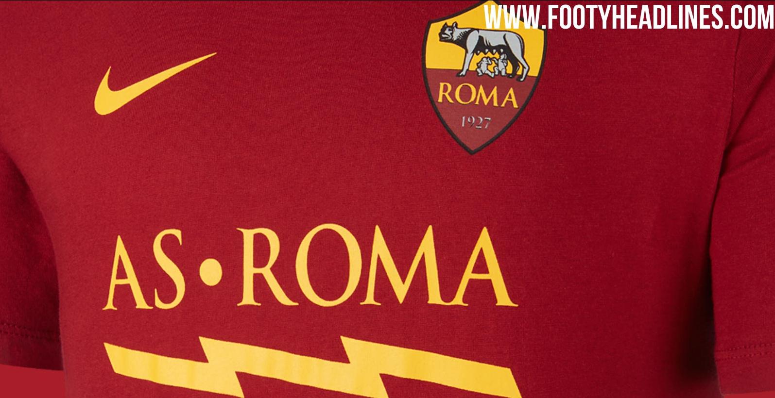 Svelata la nuova t-shirt della Roma per la prossima stagione (FOTO ...