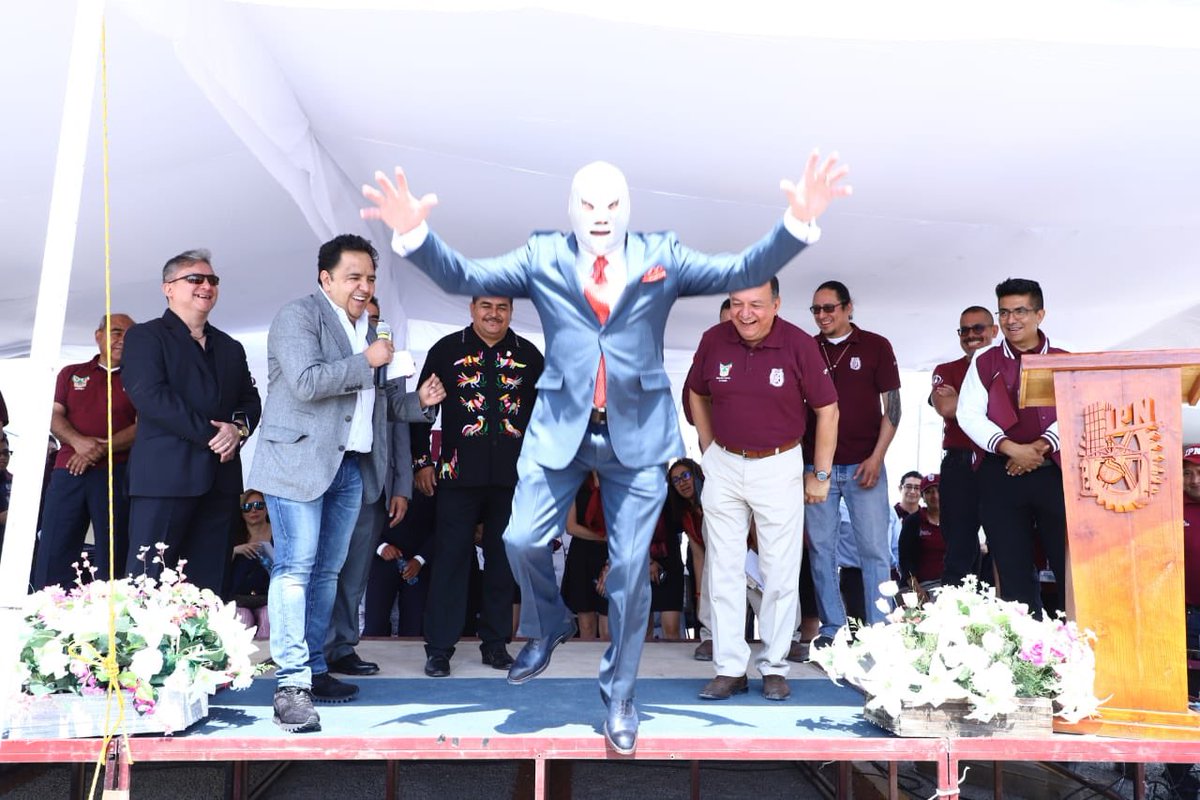 ¡Huélum! Hijo del Santo, embajador cultural del IPN | Superluchas