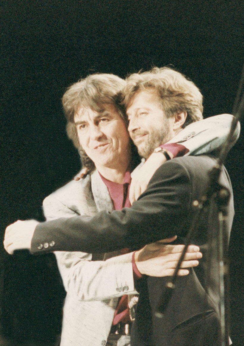 Eric Clapton And George Harrison