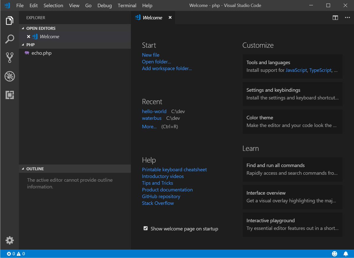 WSLでPHPの学習環境構築と、Visual Studio Codeで実行～ステップ実行まで。（WEBサーバ不要） - posfie