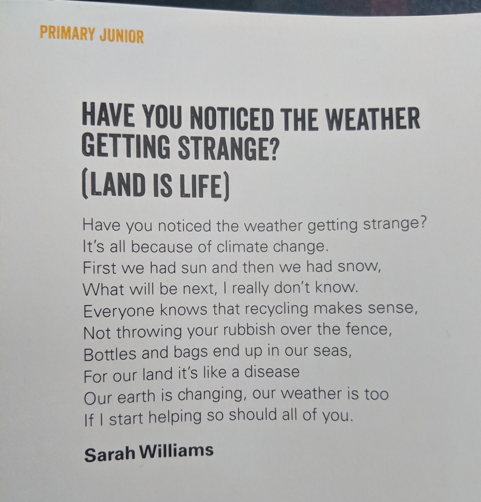 Sarah Williams Poet