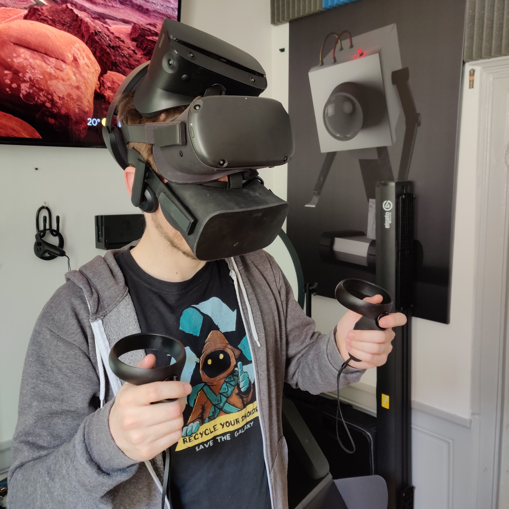 Léo - TechMaker on Twitter: "Trop bien la réalité virtuelle en 8D…