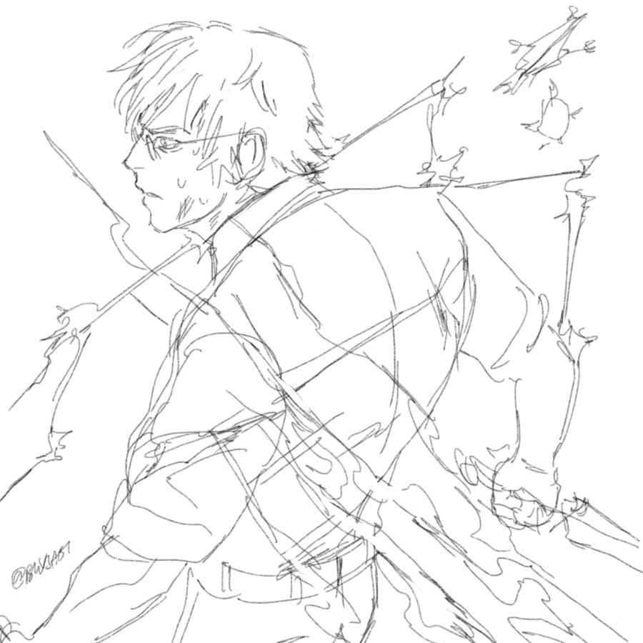 「I tried to draw our fave tired mans Igni」|RIKA @ Comm is closedの漫画