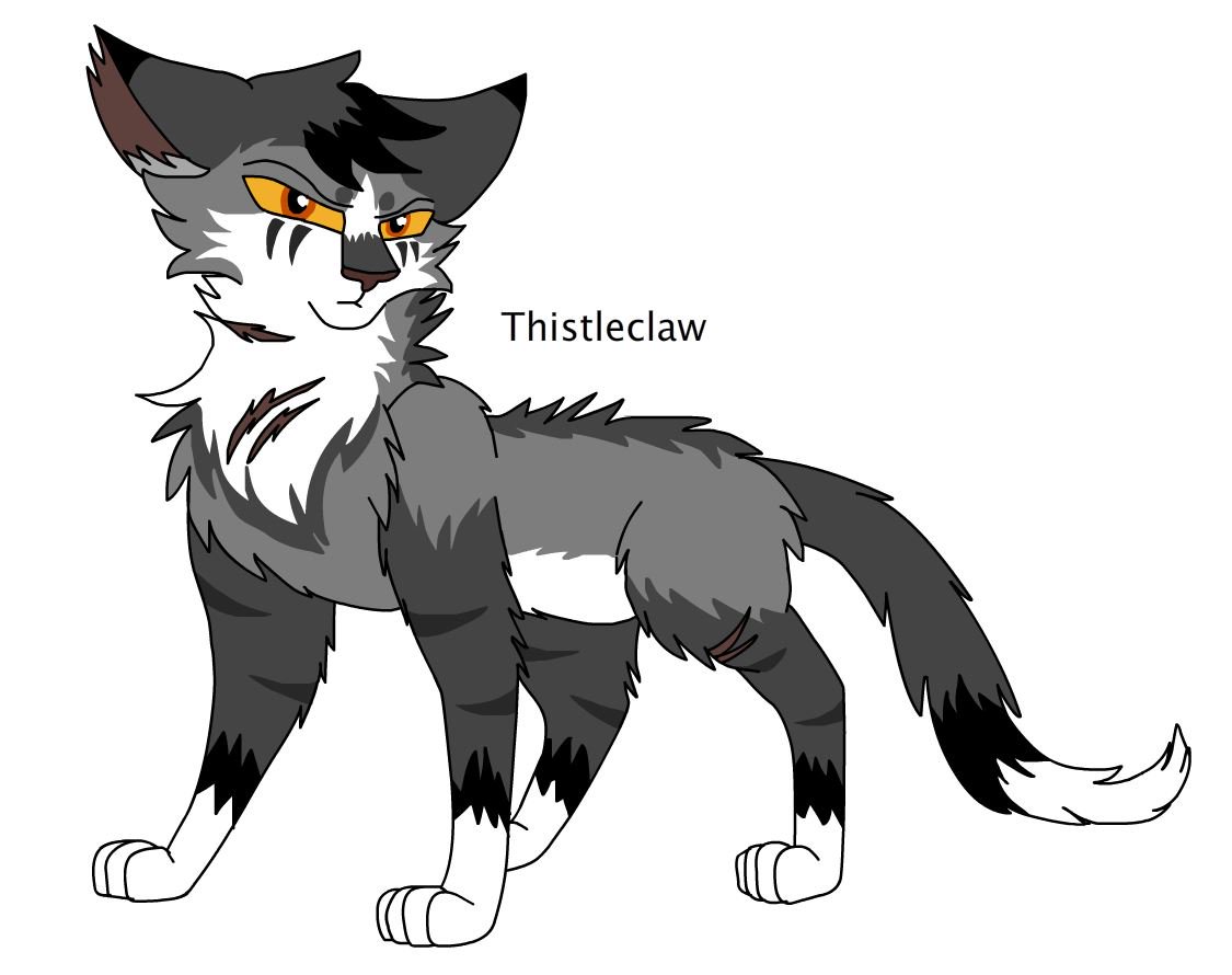 Warrior Cats Thistleclaw And Snowfur