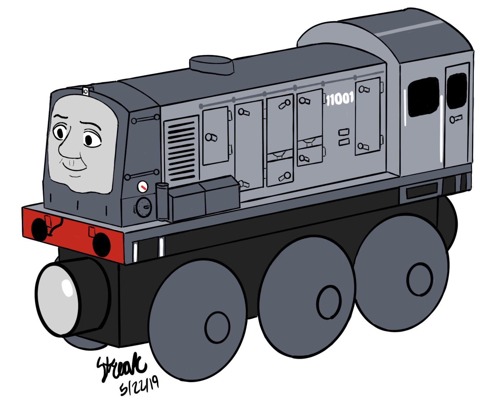 Thomas Wooden Railway Dennis