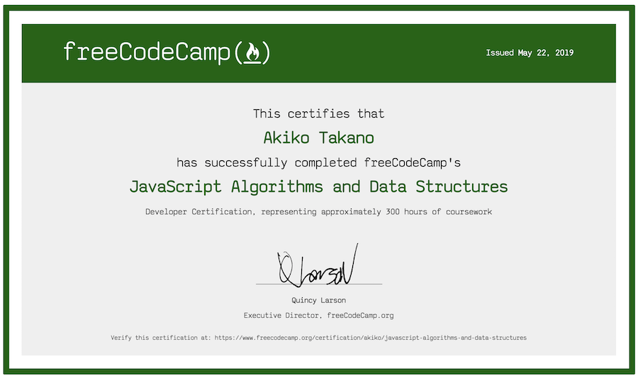 Continuous Learning of freeCodeCamp: vol. 1