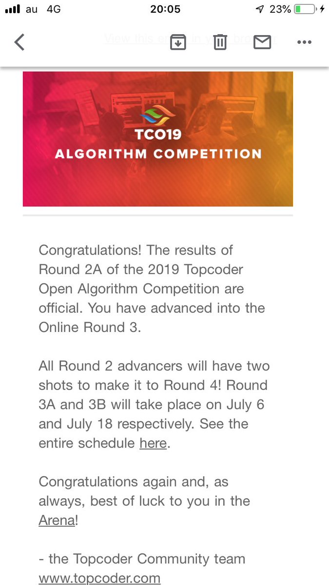 2019 Topcoder Open Algo - Round 2A (5ページ目) - Togetter