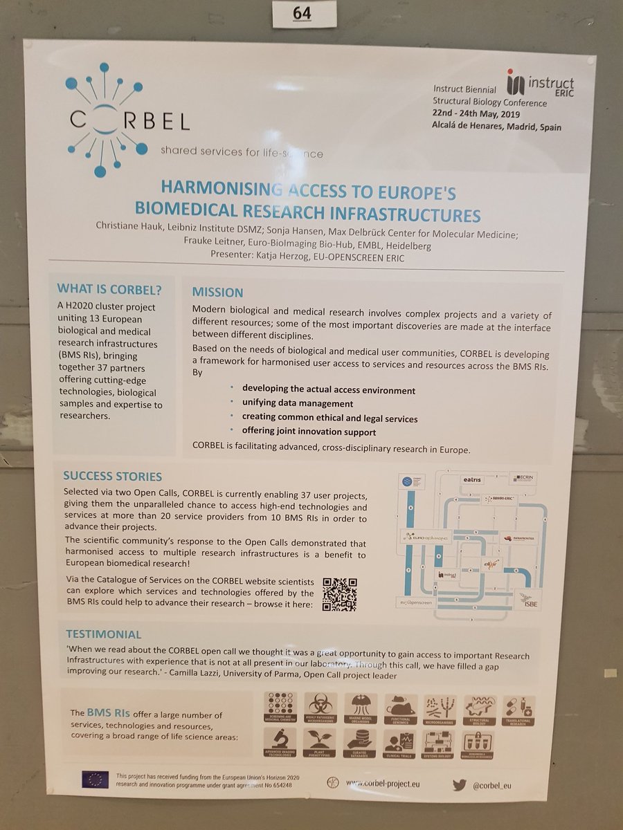 EU-OPENSCREEN ERIC on Twitter: "Our combined @CORBEL_eu and @EuOpenscreen poster is up at the # ...