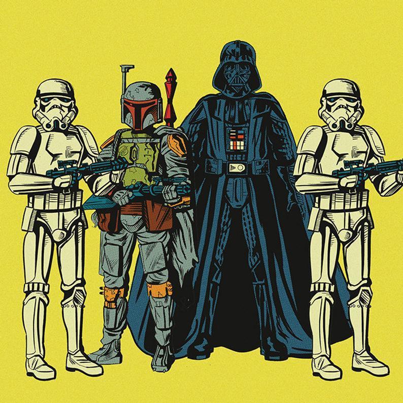Vintage Star Wars Art