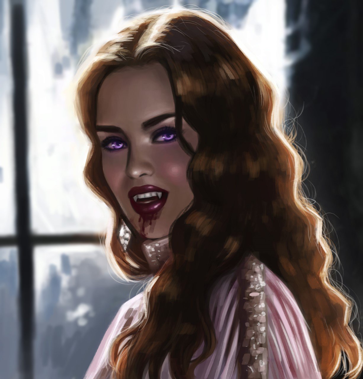 Van Helsing Vampires Aleera Aleera 🍷🦇 #Khs_L #sketches