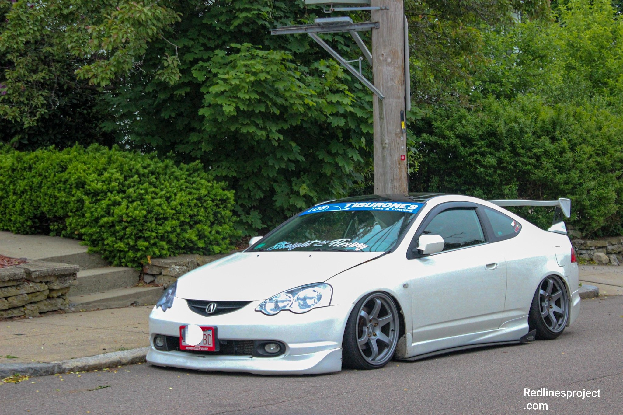 Slammed White Rsx Type S