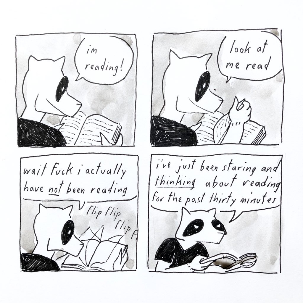 「made a comic about good i am at concentrating 」alex krokusの漫画