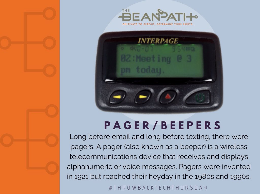Pager Back A 100 Years Origins Of Telecom The Pagers Of The, 55% OFF