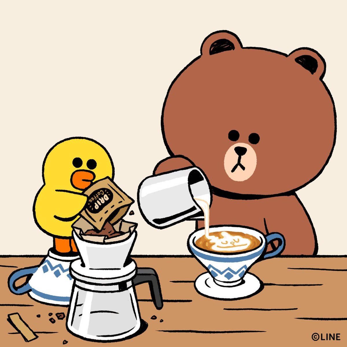 Sally Line Friends Cafe