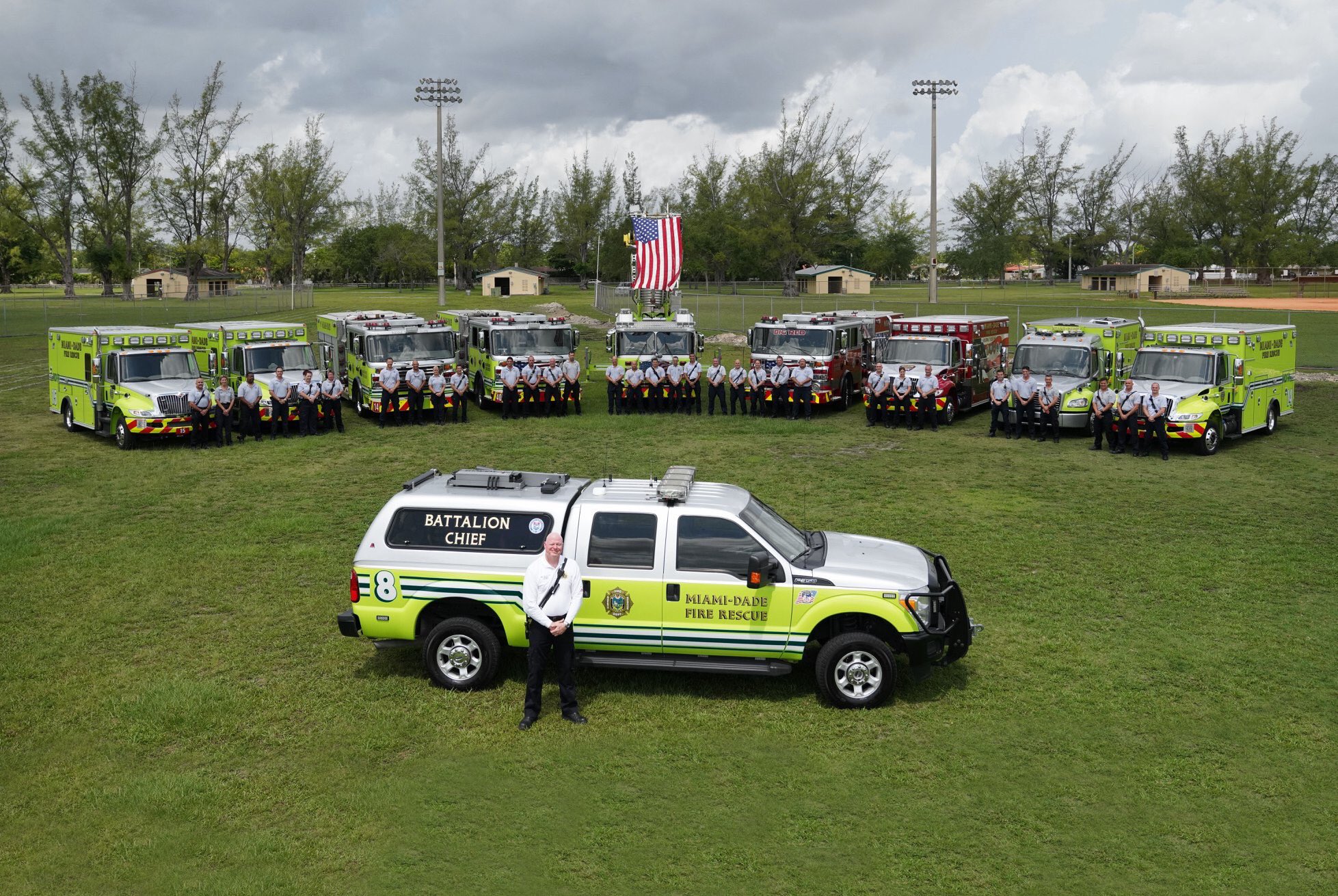 Miami Dade Fire Department Battalion Chief MDFD Battalion 8