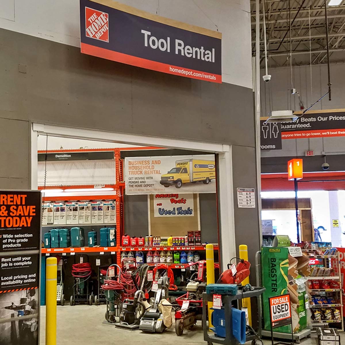 Home Depot Tool Rental