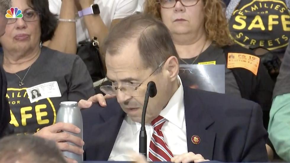 Fat Jerry Nadler begging Pelosi to speed up Trump impeachment inquiry