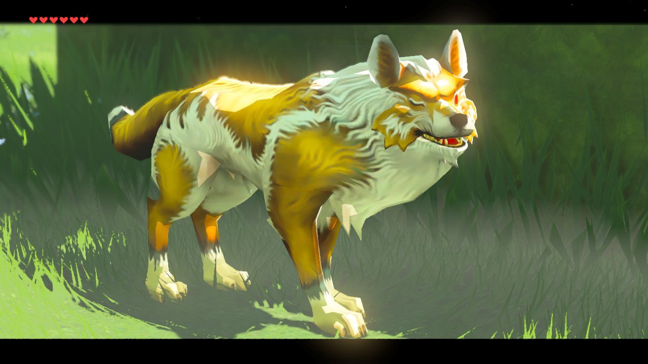 Twilight Princess Golden Wolf