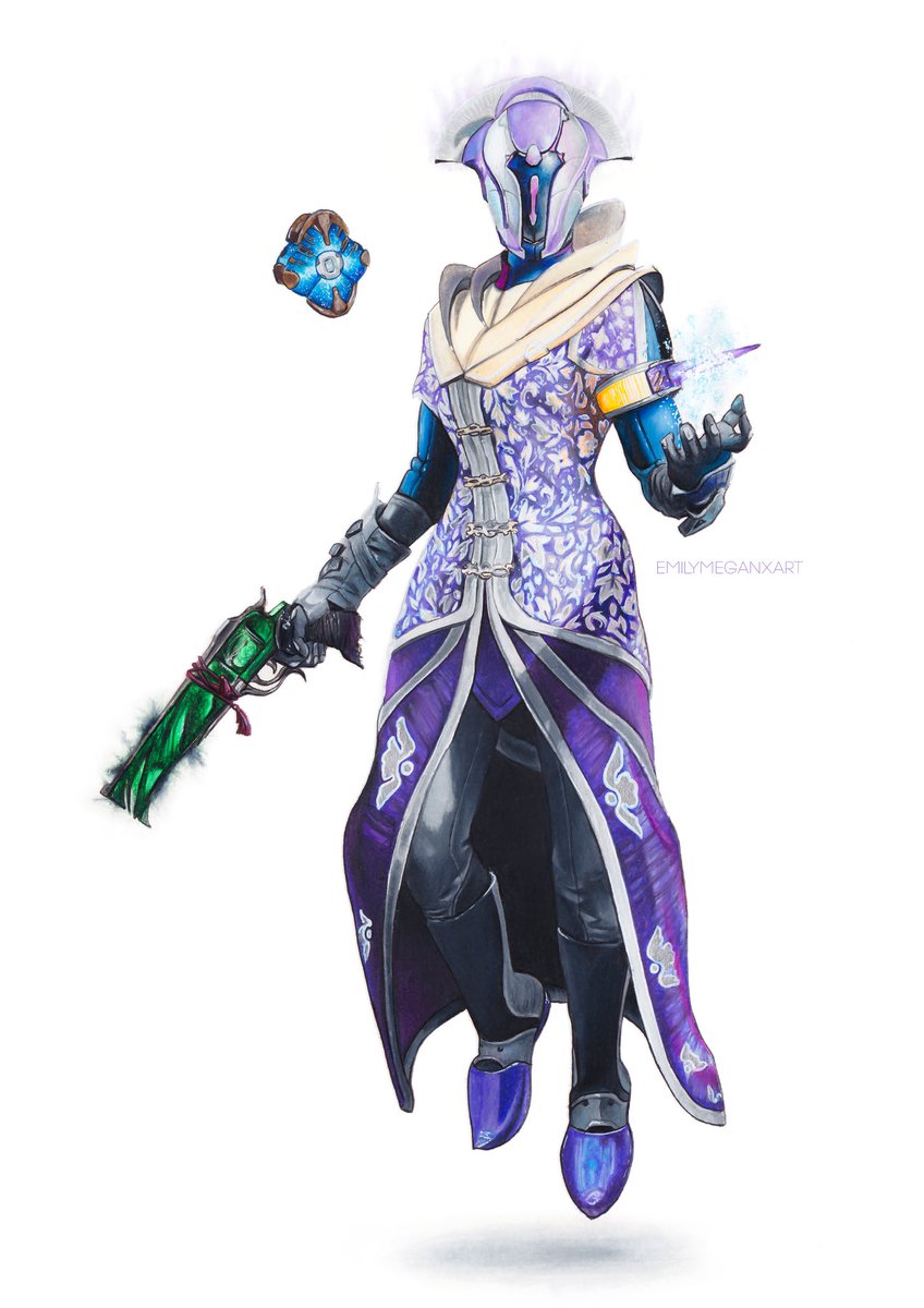"Purple Warlock Drawing" submitted by EmilyMeganXArt > Community ...