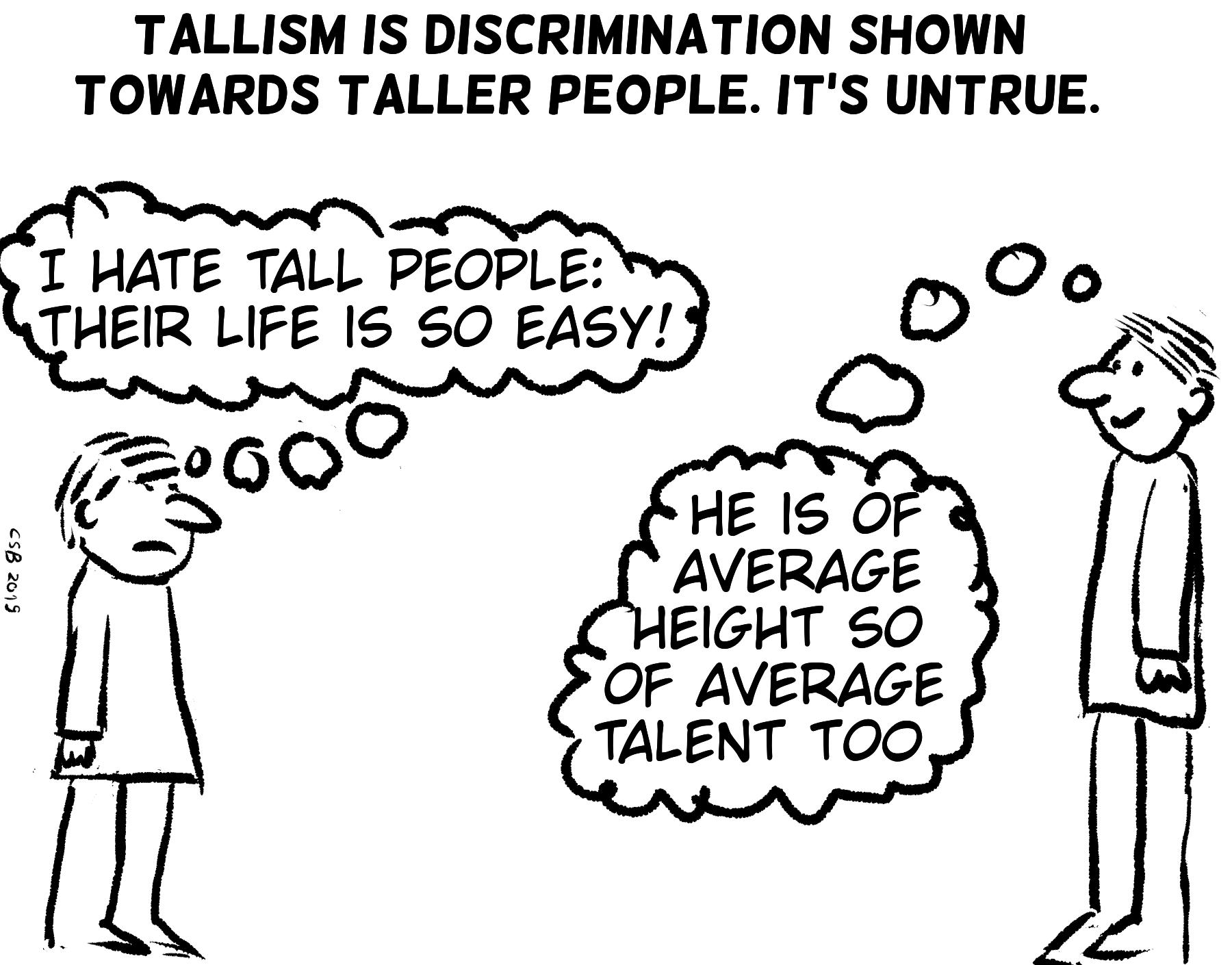Tall People Cartoon