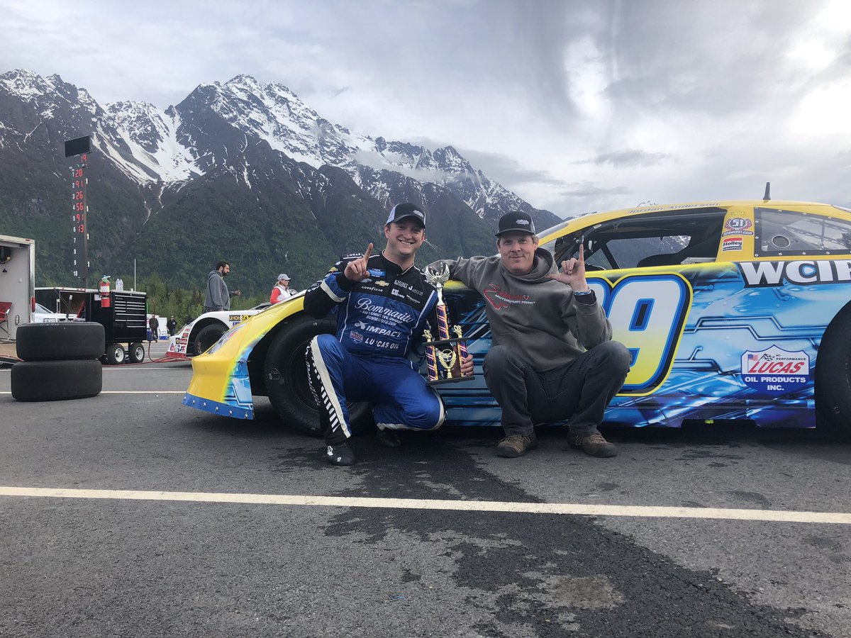 Jordan Anderson went up to Alaska to race a Pro Late Model and won. : r ...