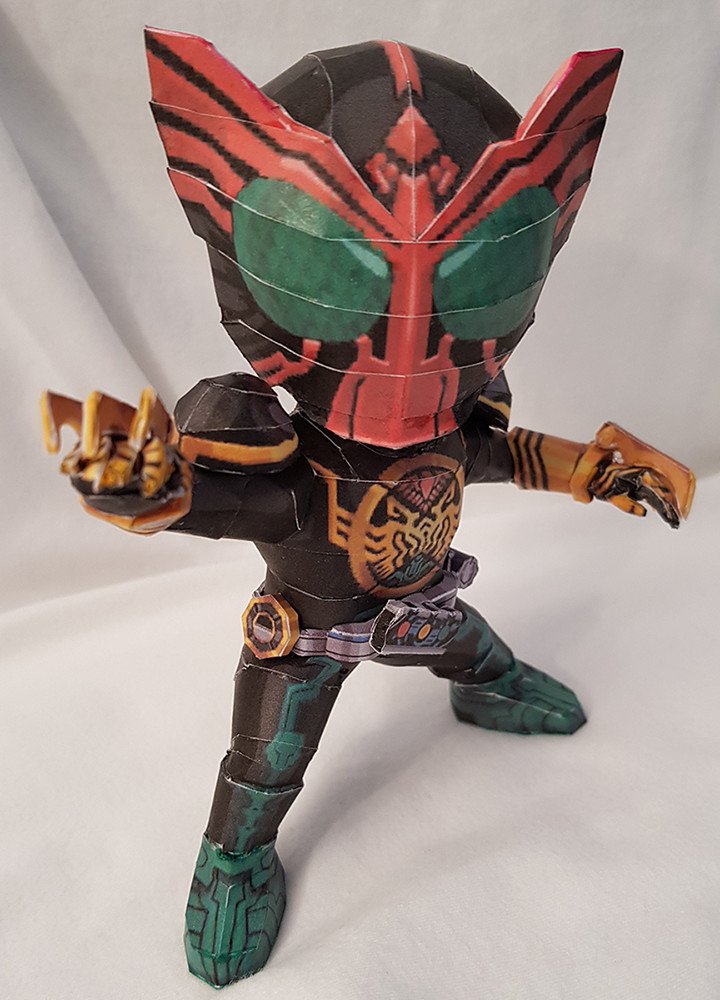 Kamen Rider Ooo Chibi Wallpaper