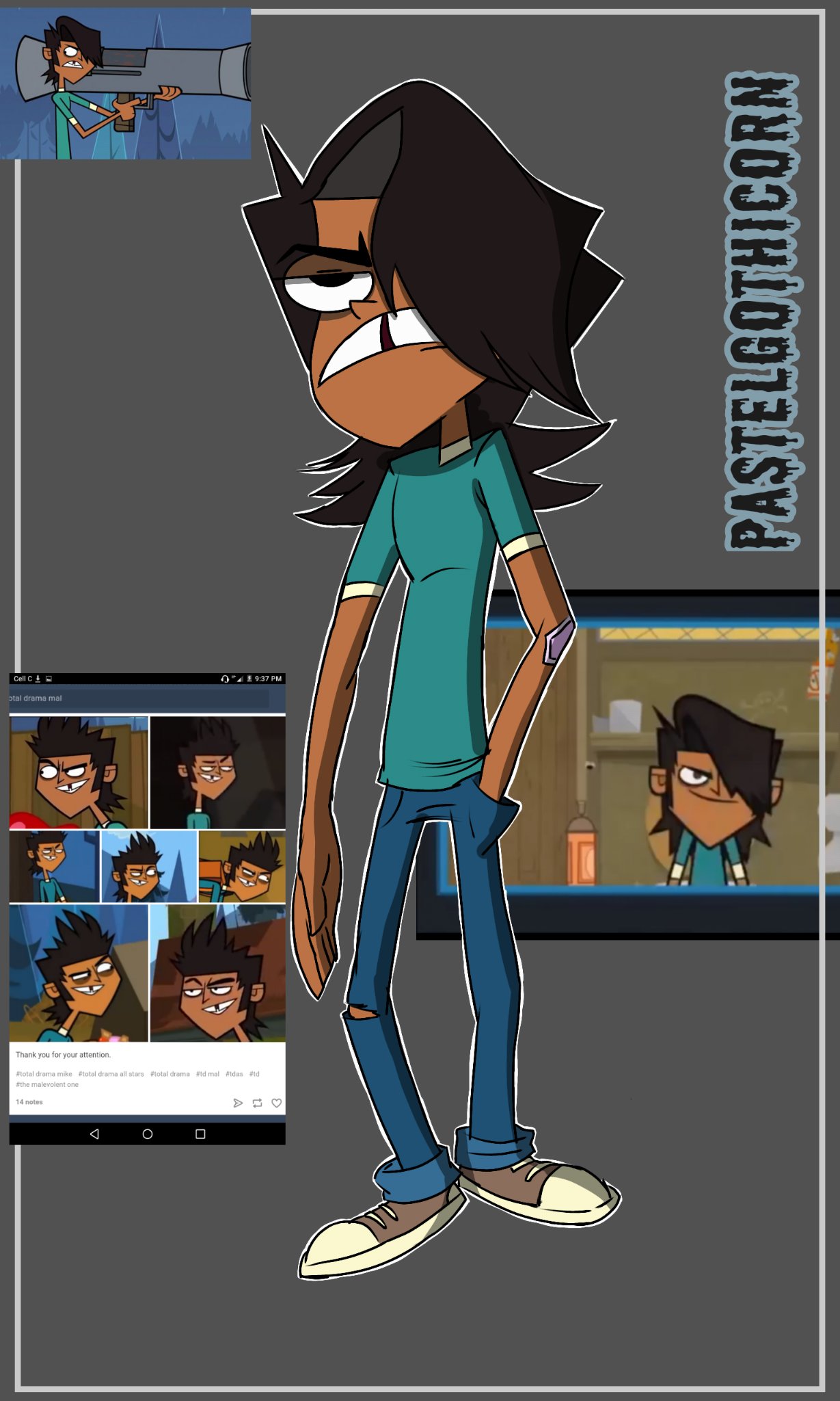 Mike Total Drama The Malevolent One