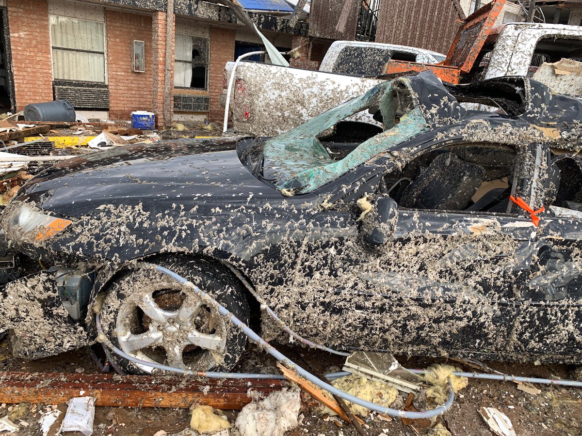El Reno: A few pics from today’s El Reno tornado damage survey