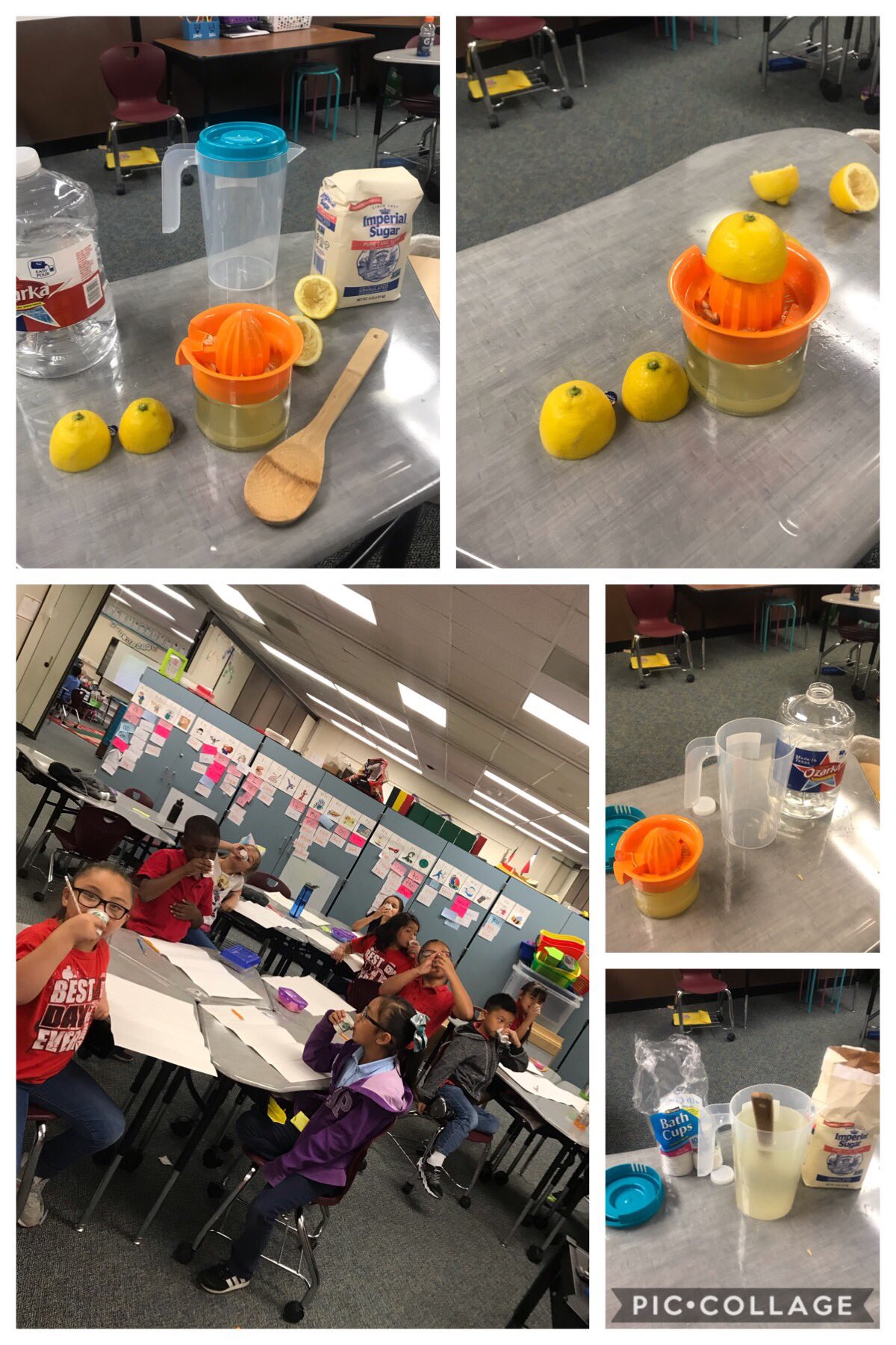Ms. Parker on Twitter: "We started fun Friday making lemonade for ...