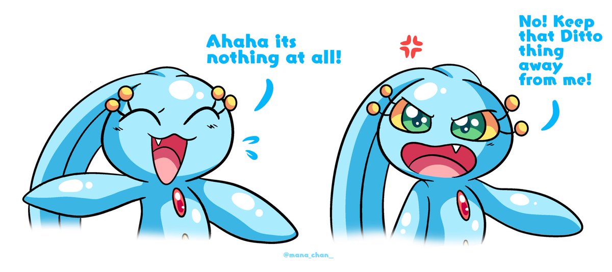 Manaphy And Ditto