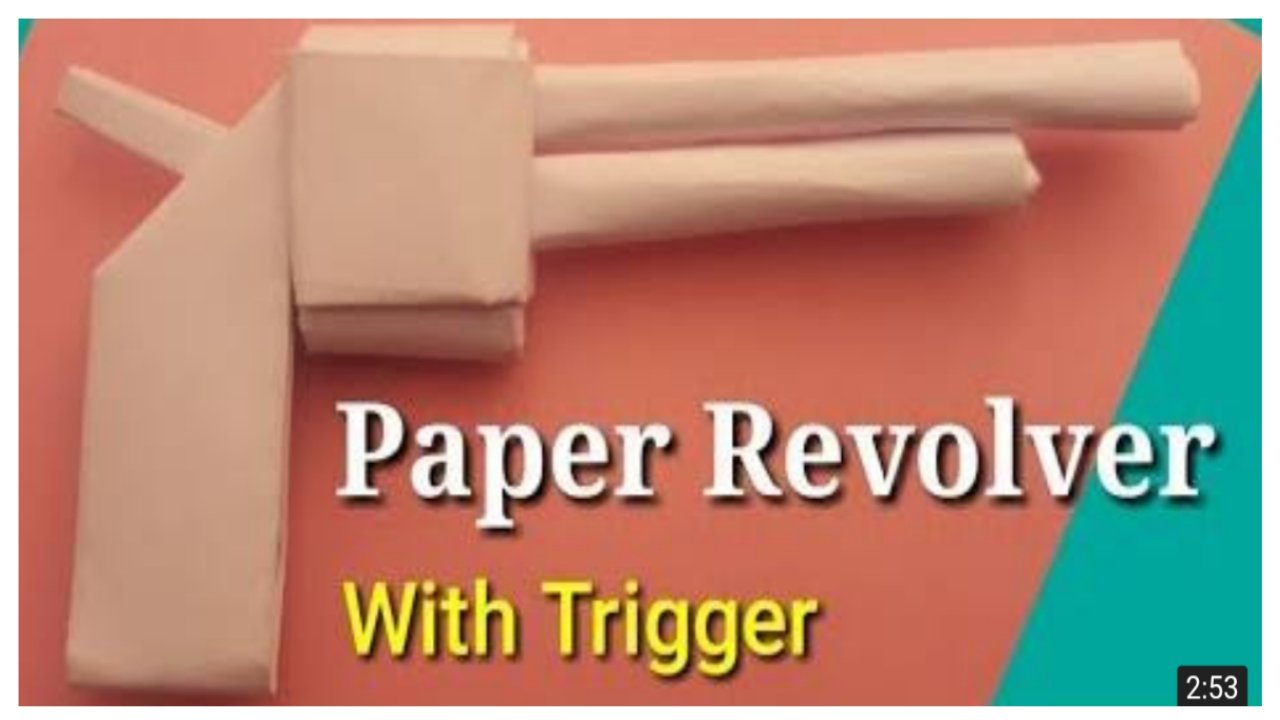 Paper Gun Origami
