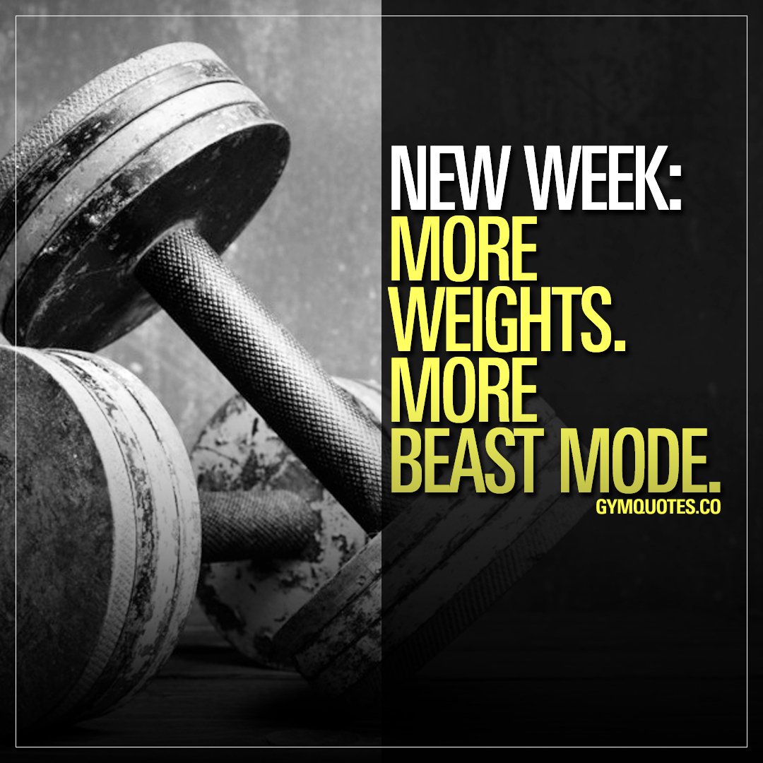 Beast Gym Quotes This Is The Only Kind Of Monday There Is.. LET'S GO!