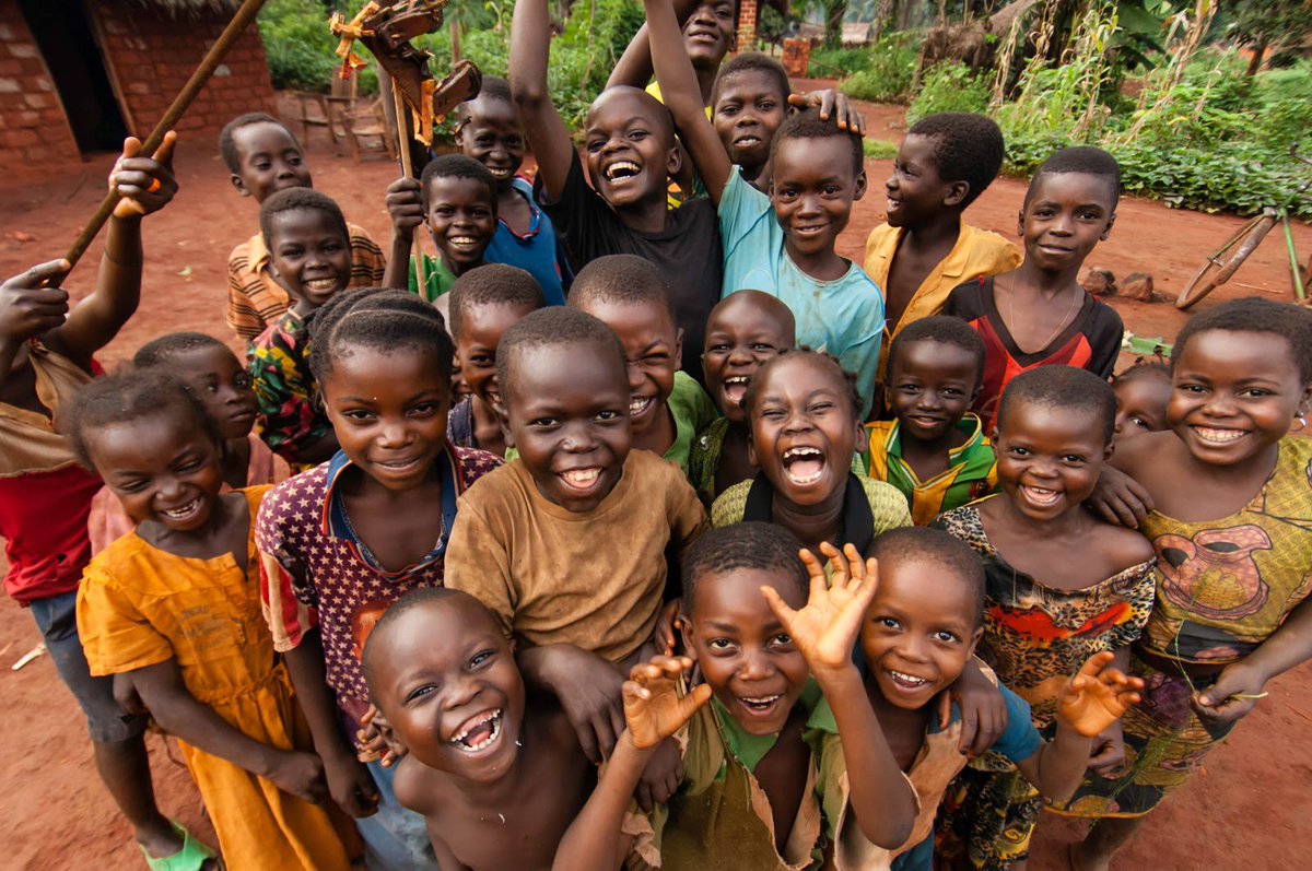 Happy Kids In Africa