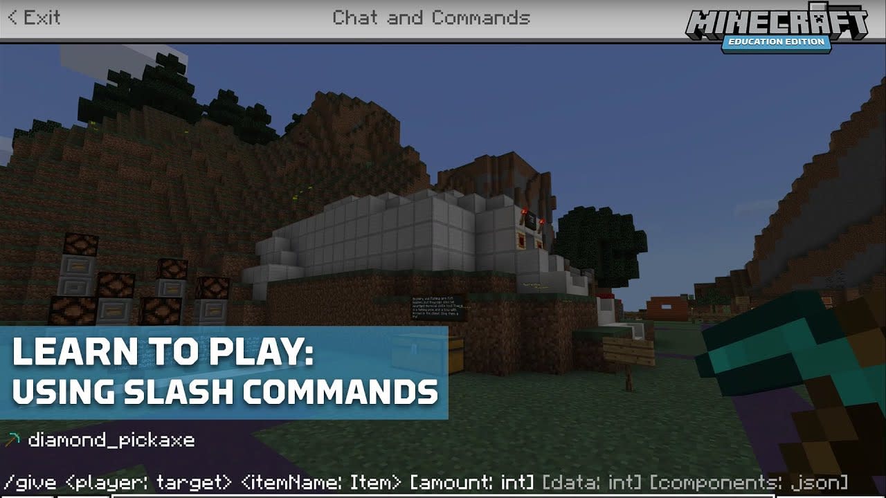 Minecraft Education Edition On Twitter Learn How To Use Slash minecraft-education-edition-on-twitter-learn-how-to-use-slash