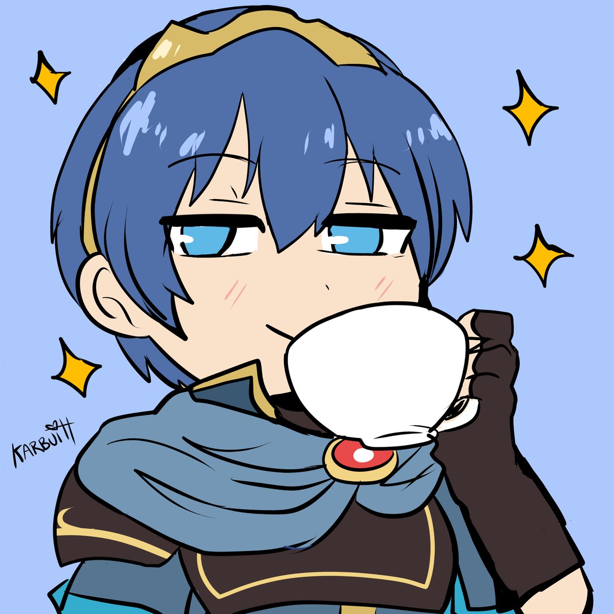「Marth Icon #FireEmblem #SuperSmashBrosU」|Karbuittのイラスト